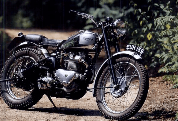 Jim Alves’ 1954 ISDT Triumph 650 twin | Speed Track Tales