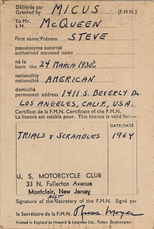 The price of fame: Steve McQueen and the ISDT | Speed Track Tales